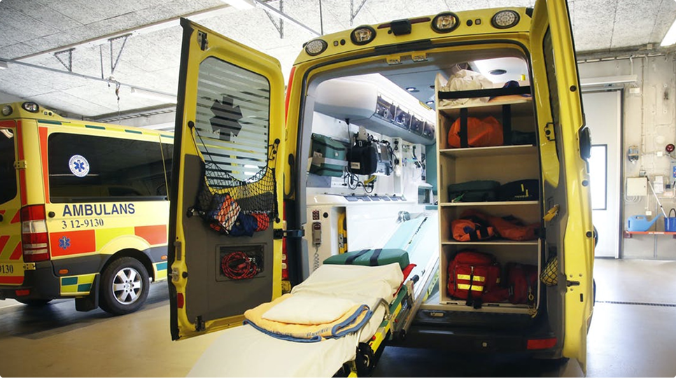 Swedish Region Västerbotten first with digital support for ambulance care